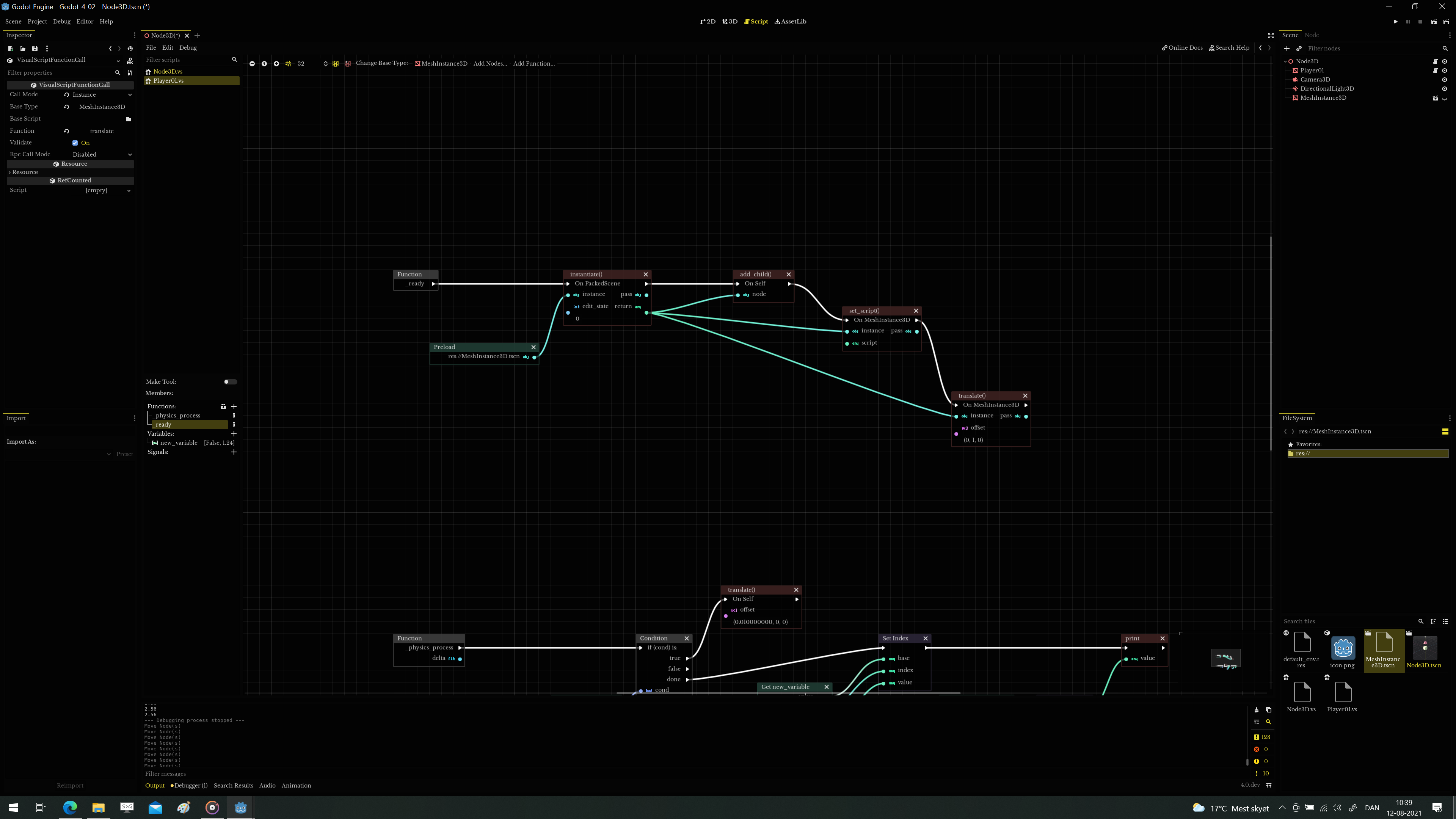 Make ' new instances ' and spawned objects distinct boxes in visual script . . . · Issue #3122 ...