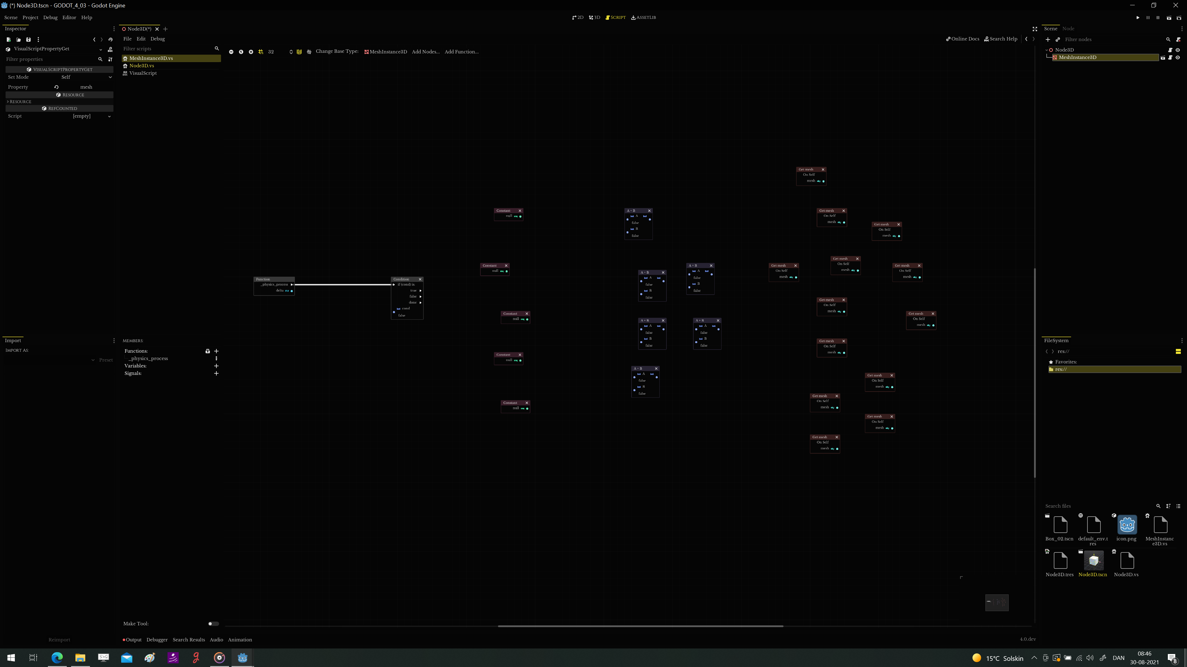 Suggestion for improving colors of nodes to increase recognizability of ...