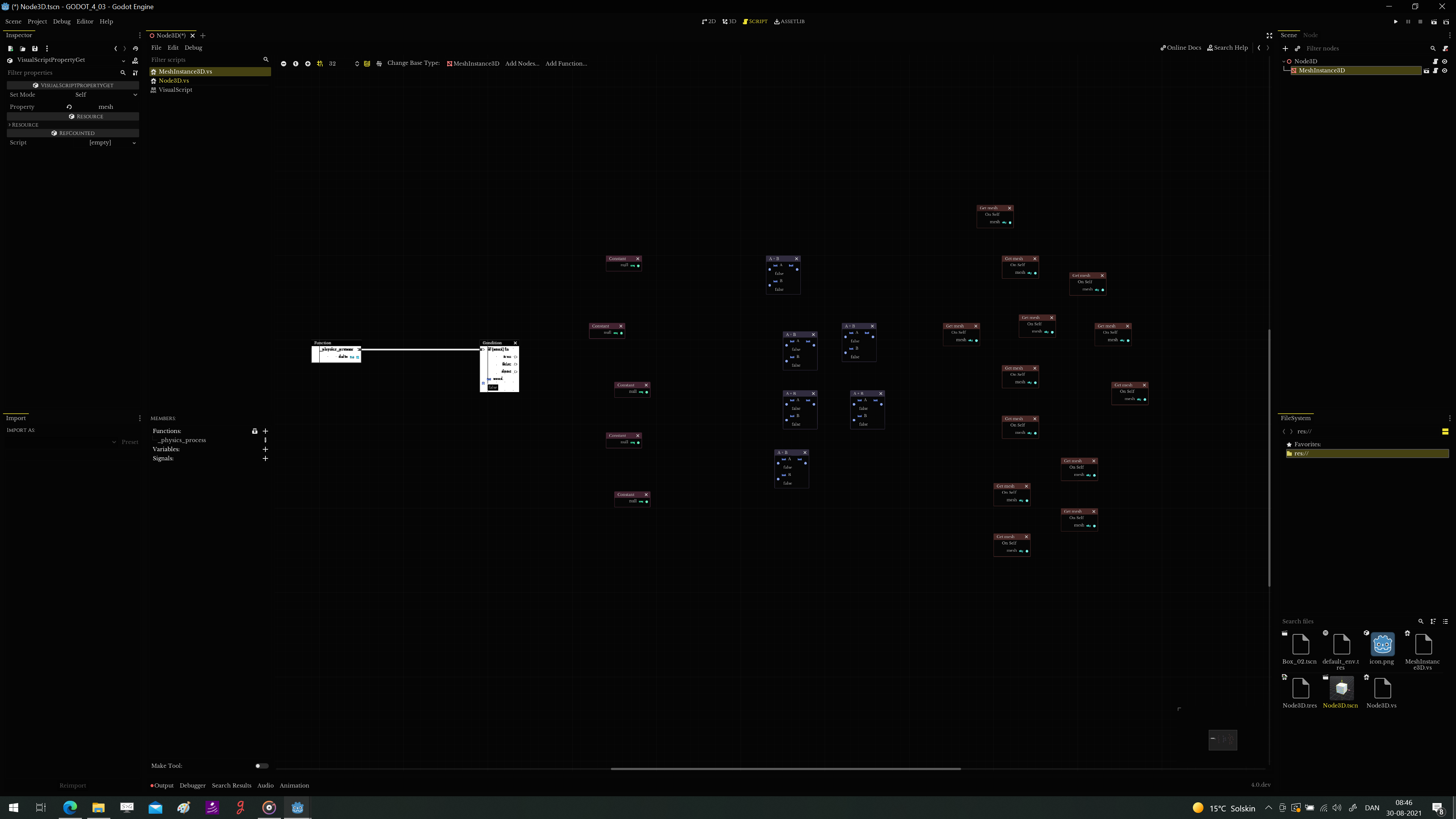 Suggestion for improving colors of nodes to increase recognizability of ...