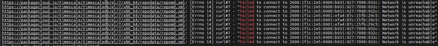 [bug] I Don T Download Timescaledb With Yum · Issue 4975 · Timescale Timescaledb · Github