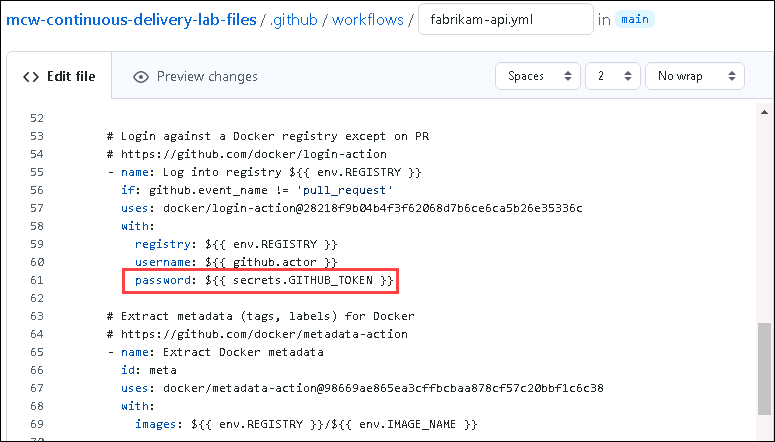Couldn t Create GitHub Secret With Name GITHUB TOKEN Issues Antenna