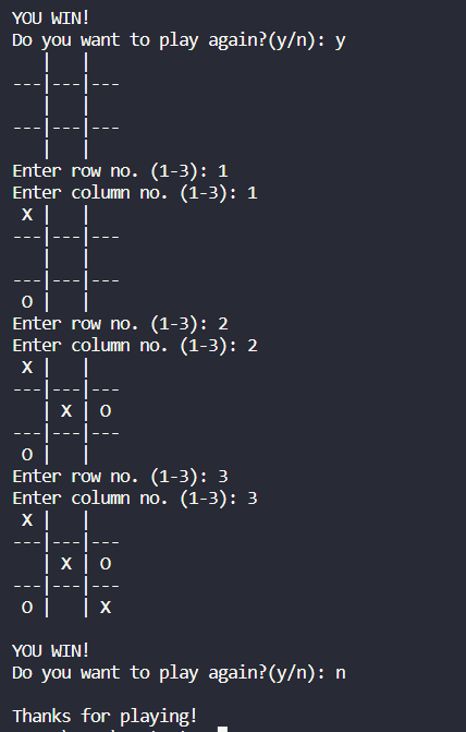 GitHub - Four-af/Tic-Tac-Toe: A game of tic-tac-toe against computer ...