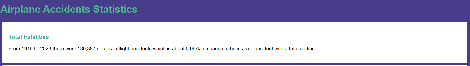 GitHub - Villad-dev/WebScraping: Classification and investigation of whether aircraft are safe ...