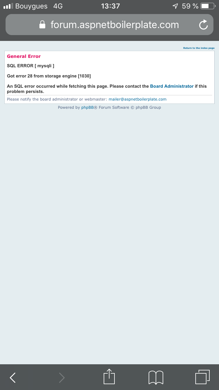 Issues with forum · Issue #4742 · aspnetboilerplate/aspnetboilerplate · GitHub