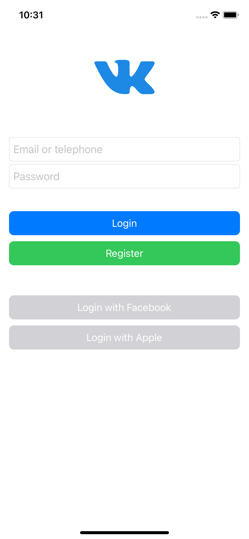 GitHub - devsafe/VKApp: VK.com Application Project (UIKit)