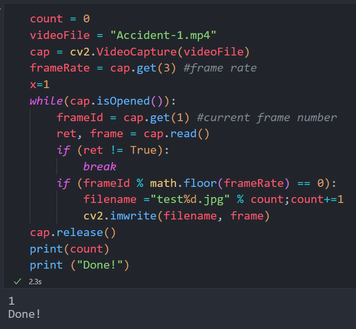 Error in cell 22 · Issue #1 · SAI-KISHORE29/ACCIDENT-DETECTION-WITH-A ...