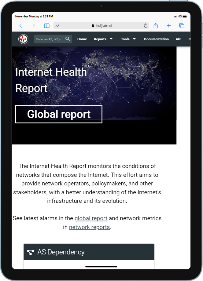 Website home page is not responsive · Issue #210 · InternetHealthReport/ihr-website · GitHub