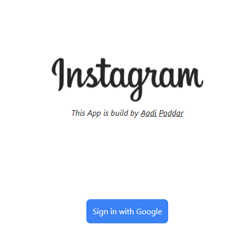GitHub - aadipoddar/instagram-next: This is Instagram Clone in Next JS