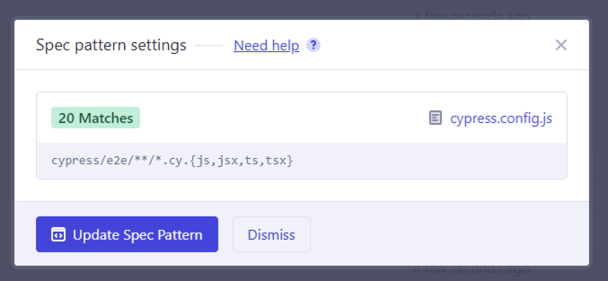 Cypress 10 - Windows - no default spec file type after creation of net new project · Issue ...