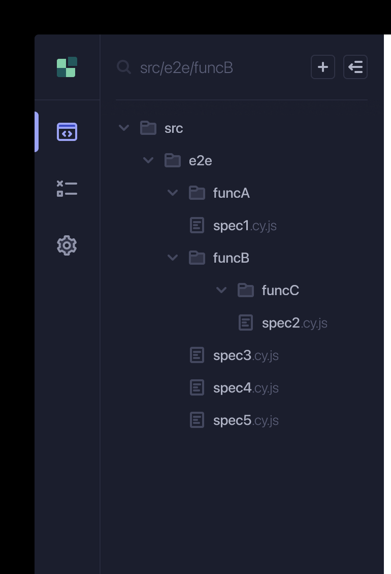[Run All Specs] - Inline Spec Explorer - Add "run N specs" button to folder rows · Issue #24468 ...