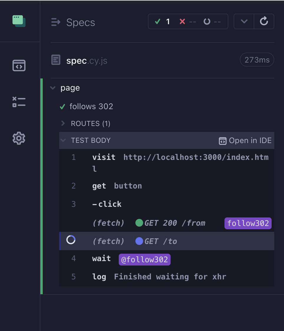 Intercept doesn't wait for redirect · Issue #24700 · cypress-io/cypress · GitHub