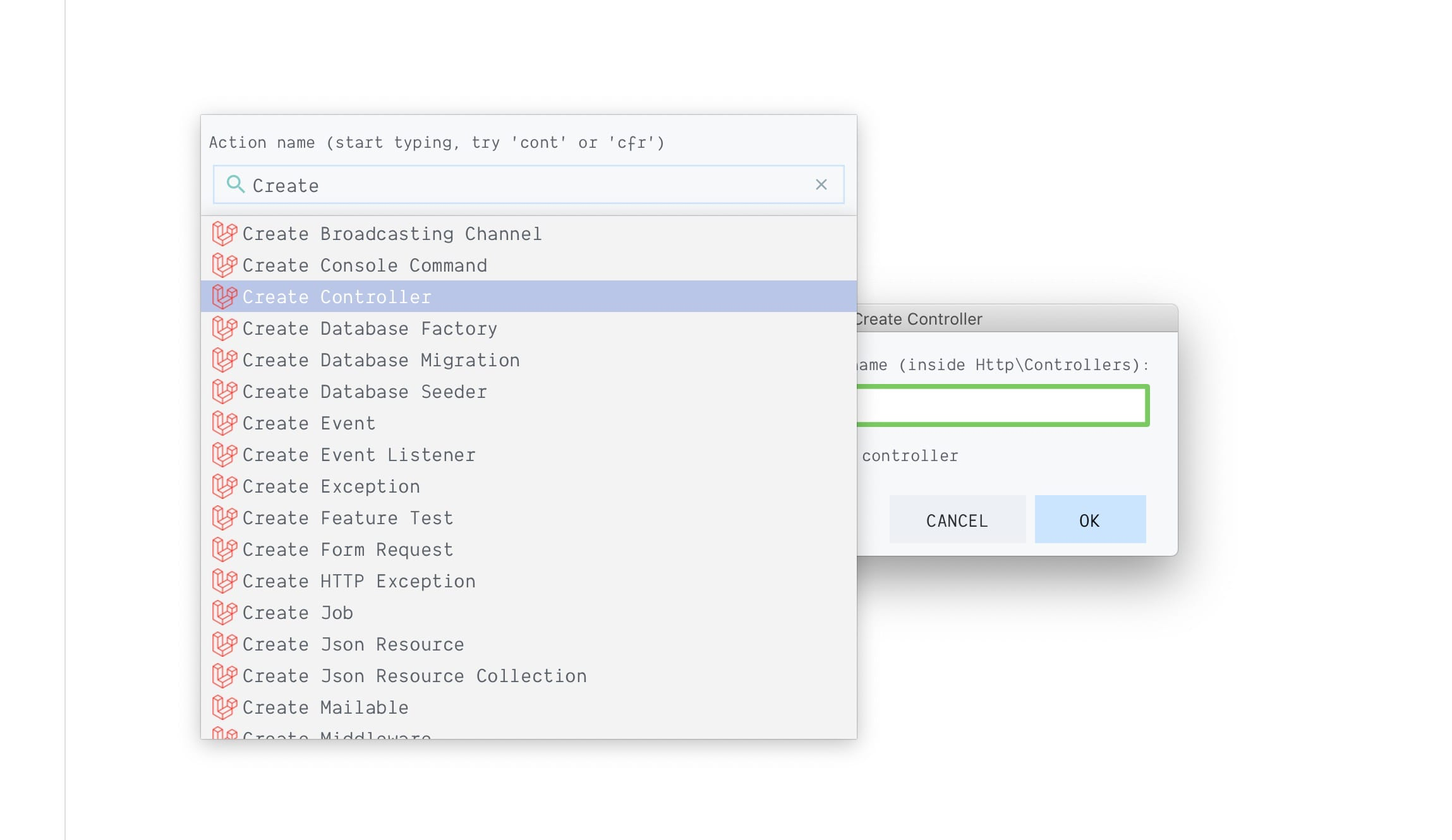 Palette Search Results Cover New Window · Issue #85 · laravel-idea/plugin · GitHub