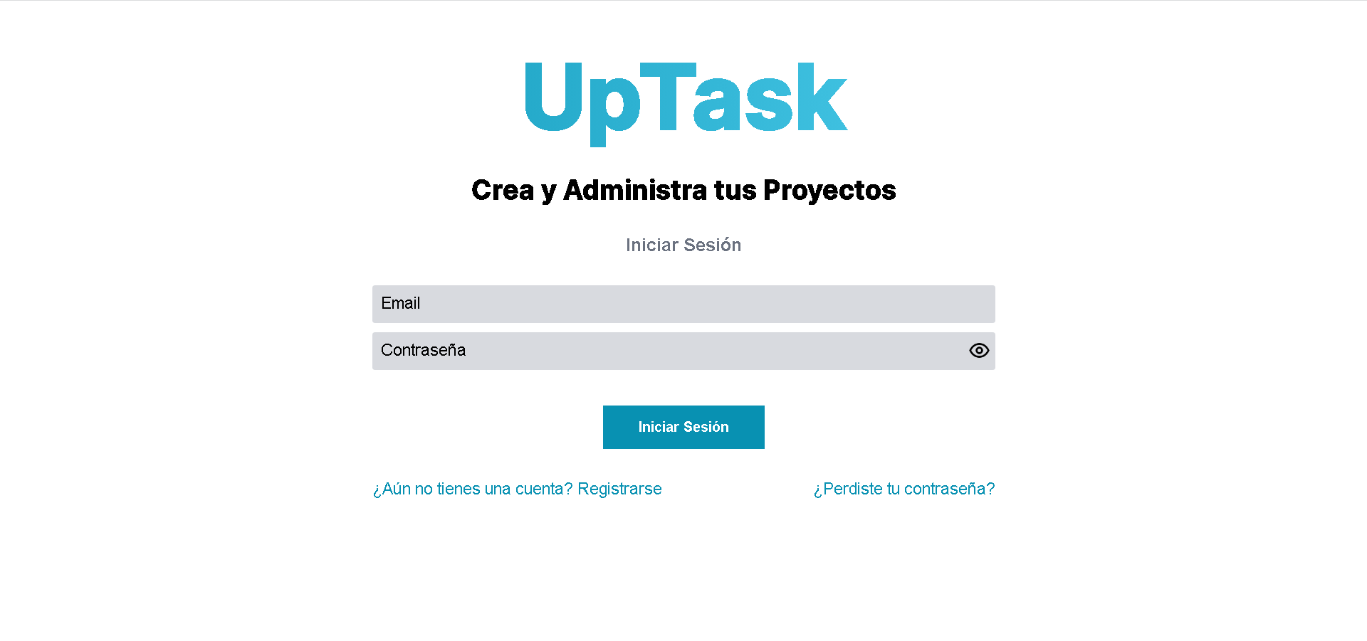 GitHub - CondeDiego1/UPTASK-MVC: Proyecto basado en Trello, permite crear proyecto y añadirle ...