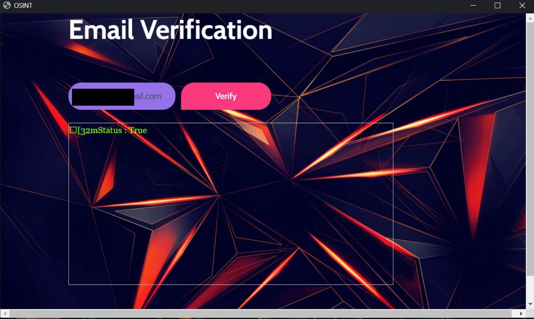 GitHub - Han-ovar777/OSINT-Tool: This OSINT tool uses the investigation ...