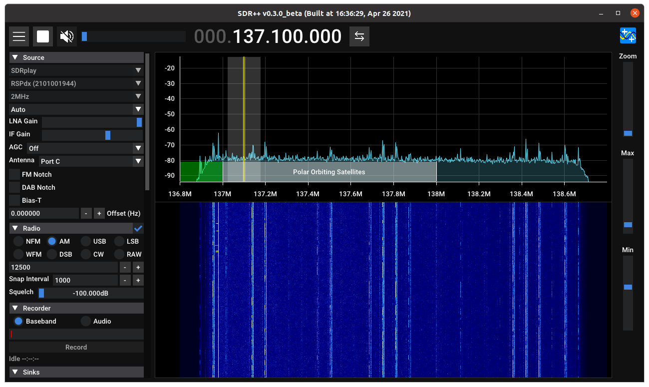 Recorded file paths & SDRplay native interface · Issue #123 · AlexandreRouma/SDRPlusPlus · GitHub