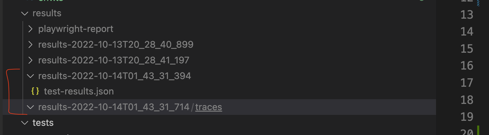 Question How To Have Contents Of `outputdir` And Json Report 