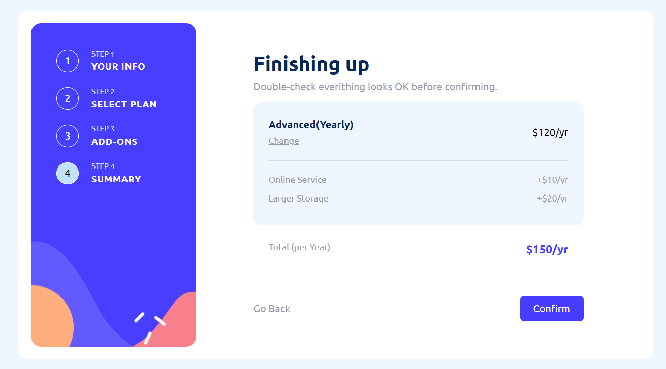 GitHub - yarinmzrc/multi-step-form