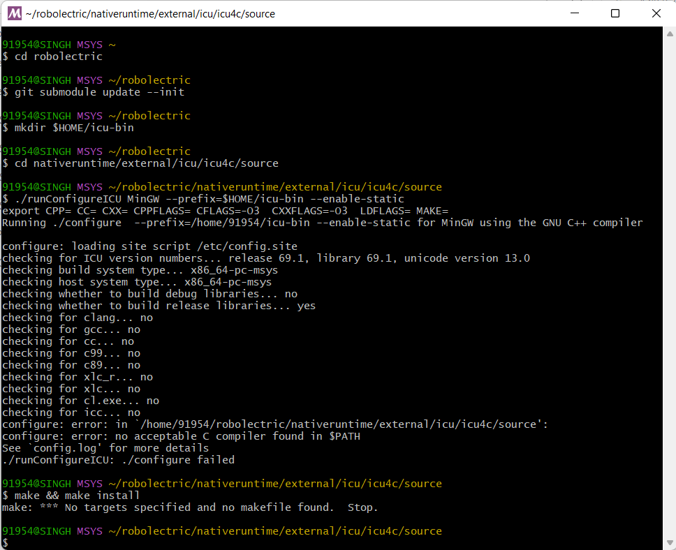 Problem to setup and build Robolectric on Windows environment · Issue #7252 · robolectric ...