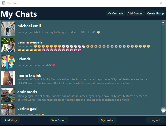 GitHub - verina101/Chat-Application: desktop chat application with ...