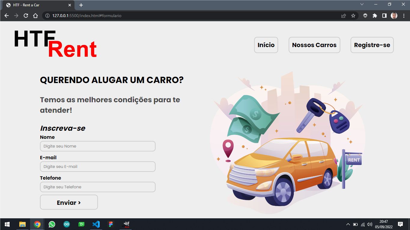 GitHub - HelitonLeal/landingPage_HTF-Rent: Projeto Landing Page com formulário de cadastro, para ...