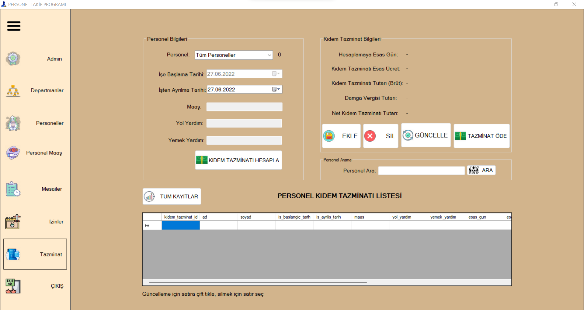 GitHub - erendibek576/Personel_Takip_Programi_App: C# ile Personel Takip Uygulaması