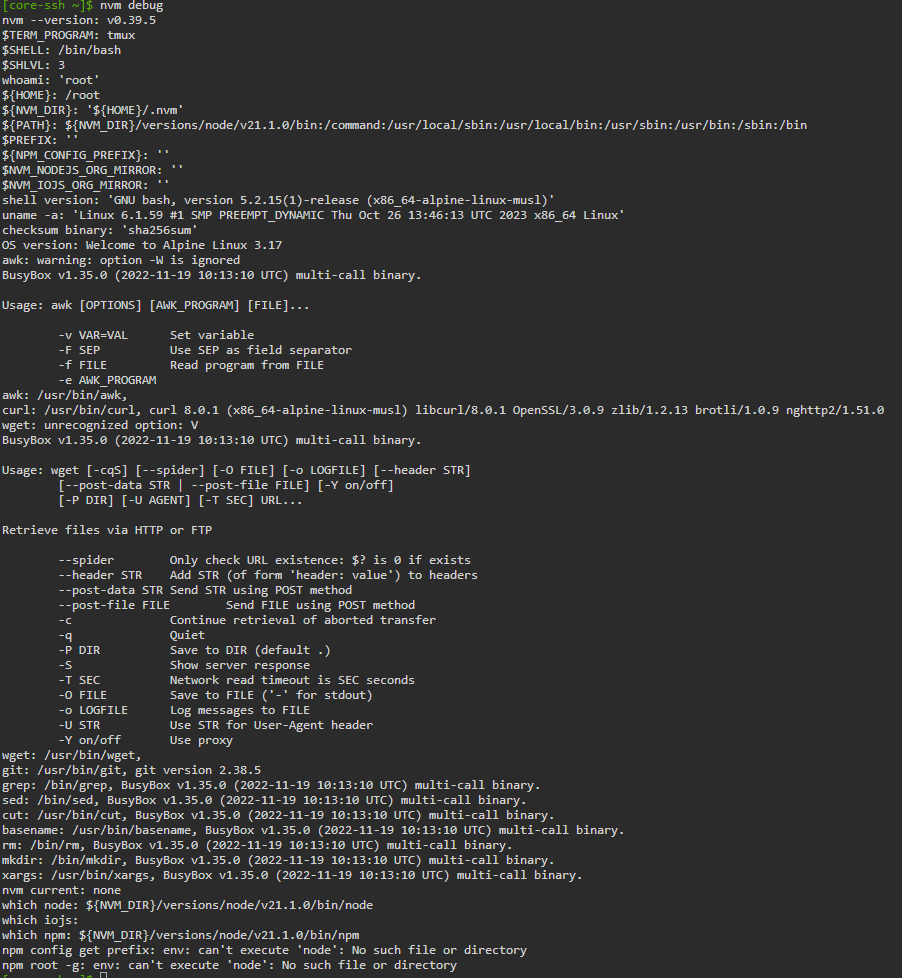 Home Assistant No such file or directory · Issue #3228 · nvm-sh/nvm · GitHub