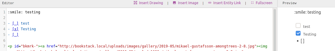 More Markdown Features · Issue #2622 · BookStackApp/BookStack · GitHub