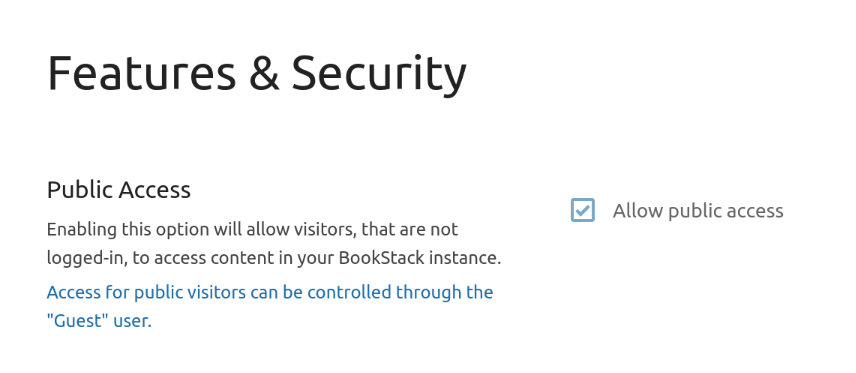 Per page Public flag · Issue #979 · BookStackApp/BookStack · GitHub