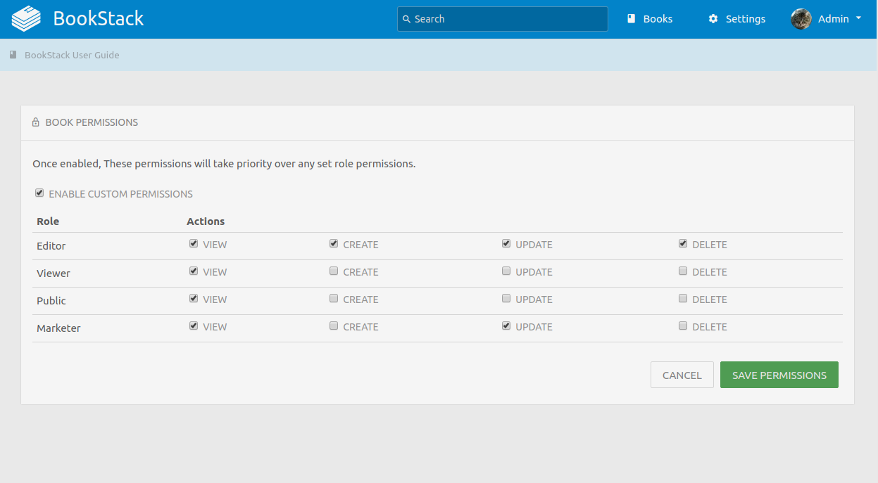 [FEATURE REQUEST] Allow/Deny Access To Particular Users To View/Modify Particular Books/Chapters ...