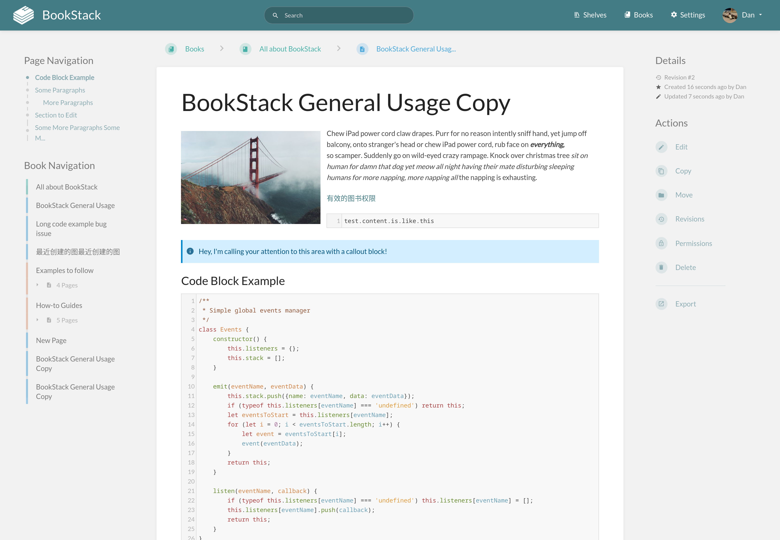 Book navigation visual redesign · Issue #1406 · BookStackApp/BookStack ...