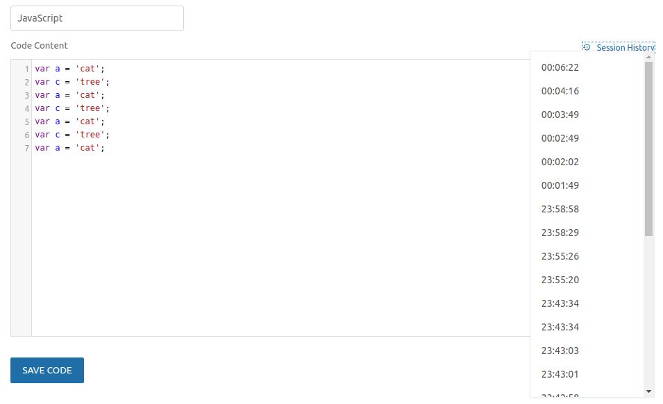 Code block should auto-save contents · Issue #1398 · BookStackApp/BookStack · GitHub