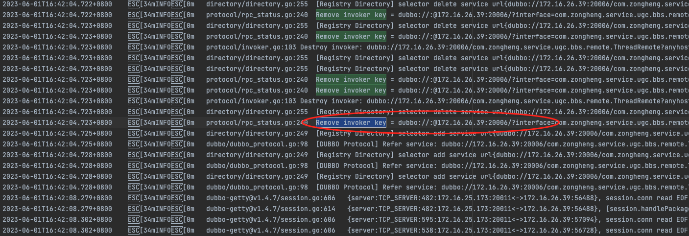 Consumer依然会调用已下线Provider的问题 · Issue #2328 · apache/dubbo-go · GitHub