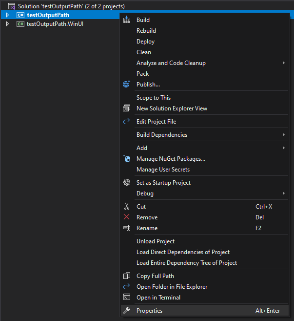 [Bug] Non-Windows csproj hardcoded OutputPath causes build failure · Issue #2425 · dotnet/maui ...