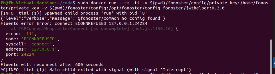 Install Script Hangs With Fluentd Error For 0 3 0 · Issue 292 · Fonoster Fonoster · Github
