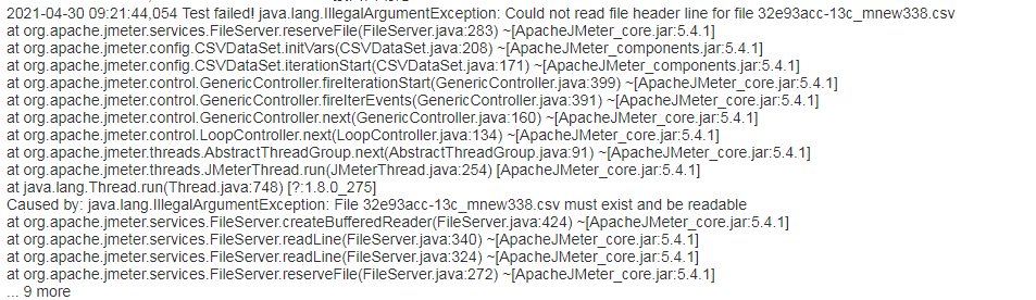[BUG]性能测试无法读取到csv文件，接口自动化正常（附图） · Issue #2475 · metersphere/metersphere ...