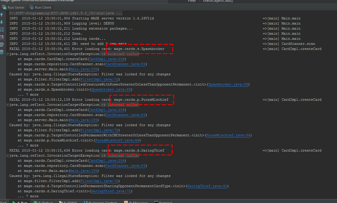 Devs: STATIC filter and data problems · Issue #4402 · magefree/mage · GitHub