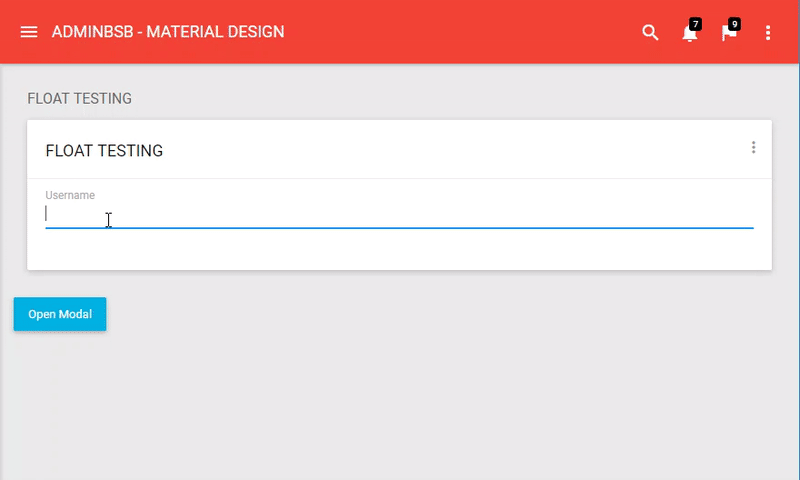 form-float bug with modal · Issue #54 · gurayyarar/AdminBSBMaterialDesign · GitHub