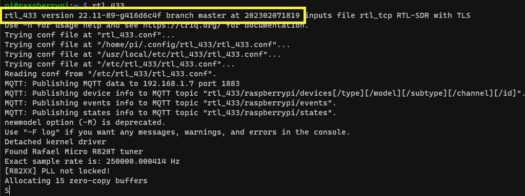 all docker images are the same version of rtl_433? · Issue #69 · hertzg/rtl_433_docker · GitHub