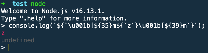 bug: ES6 template literals and ANSI escape sequences not stripped on --pure --minify · Issue ...