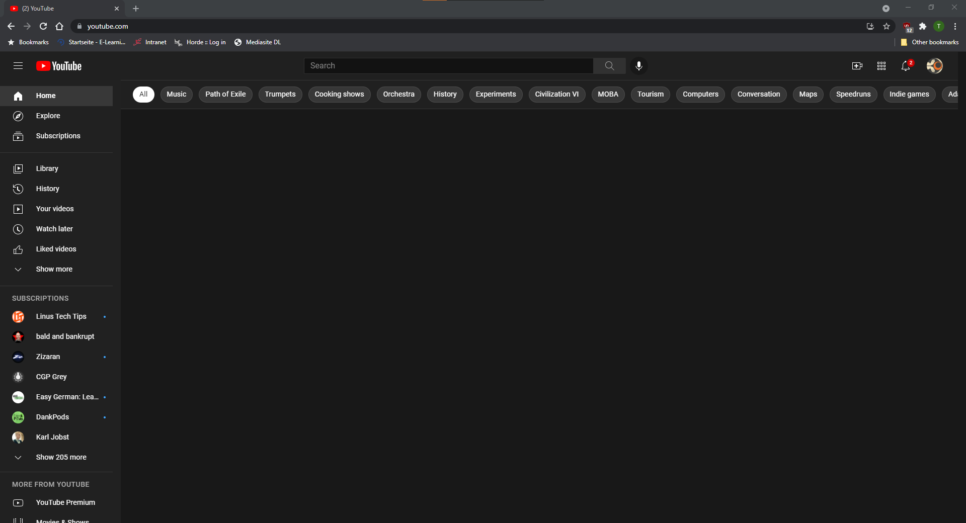 Youtube Homepage And Comment Does Not Load Properly Issue 1719 youtube-homepage-and-comment-does-not-load-properly-issue-1719