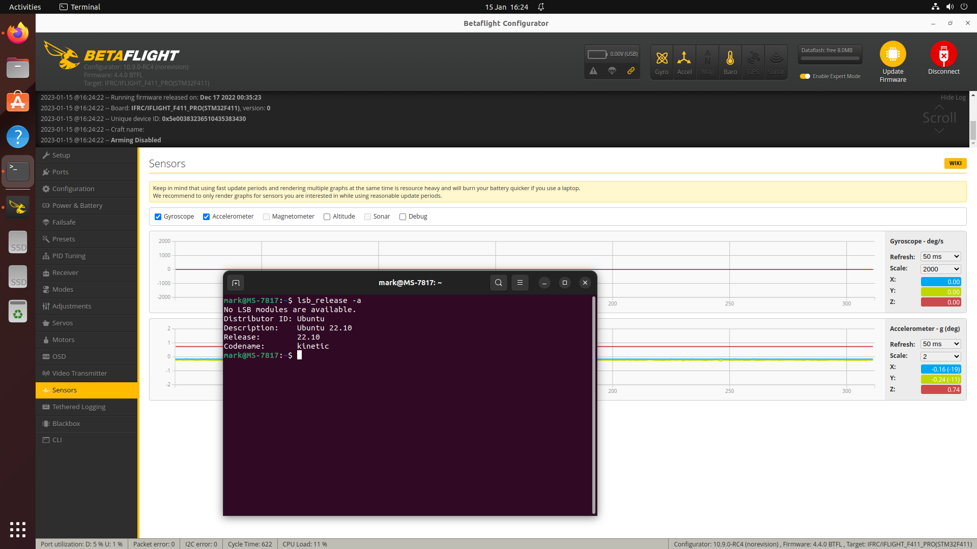 Configurator 10.9.0-RC4 on Ubuntu won't make it past loading ports · Issue #3243 · betaflight ...