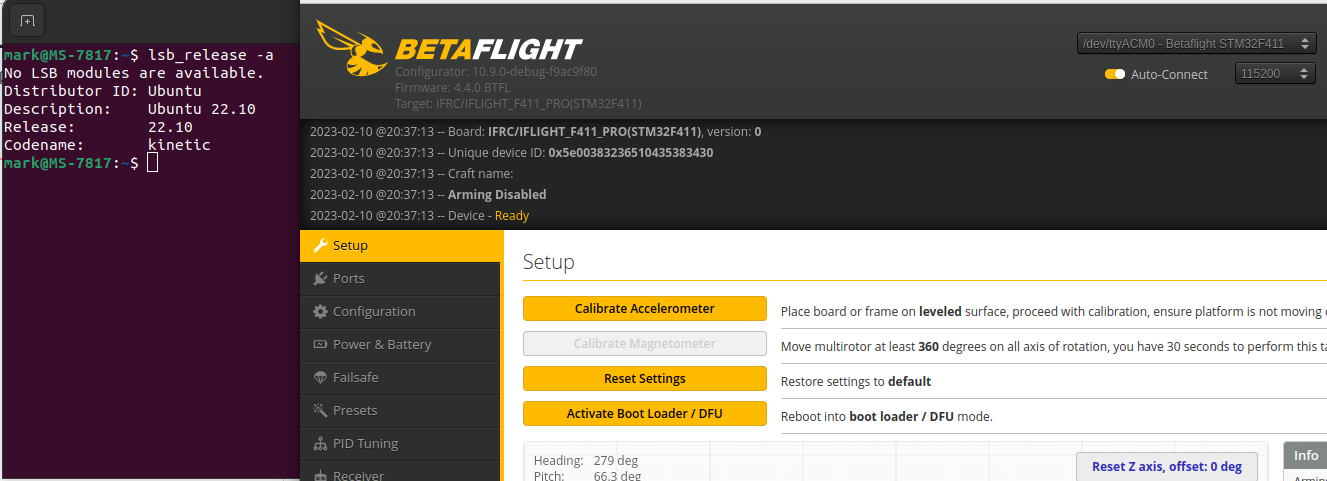 Ports never finish "Loading..." on Ubuntu 22.04 and 22.10 · Issue #3336 · betaflight/betaflight ...