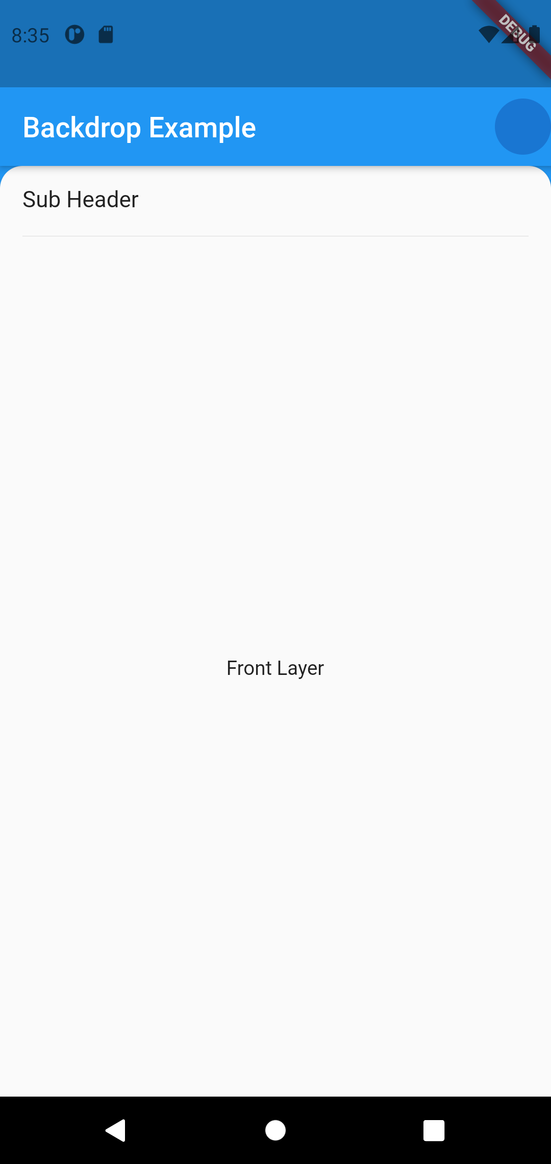 Padding missing for the action items in the BackdropAppBar. · Issue #90 · fluttercommunity ...