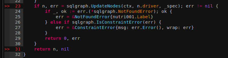 Generate clobbering method receiver when schema struct name starts with "N" · Issue #3222 · ent ...