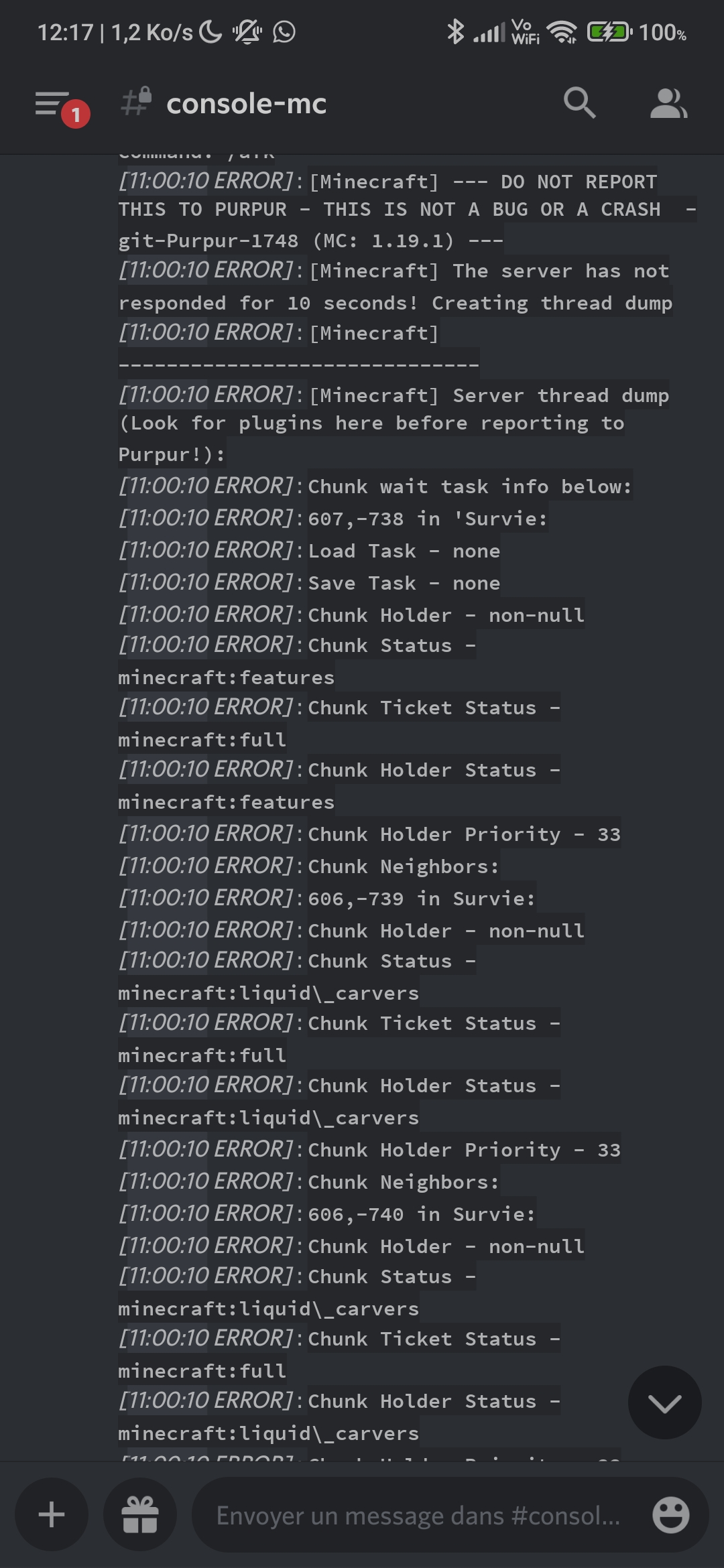Server crash · Issue #1203 · pufferpanel/pufferpanel · GitHub