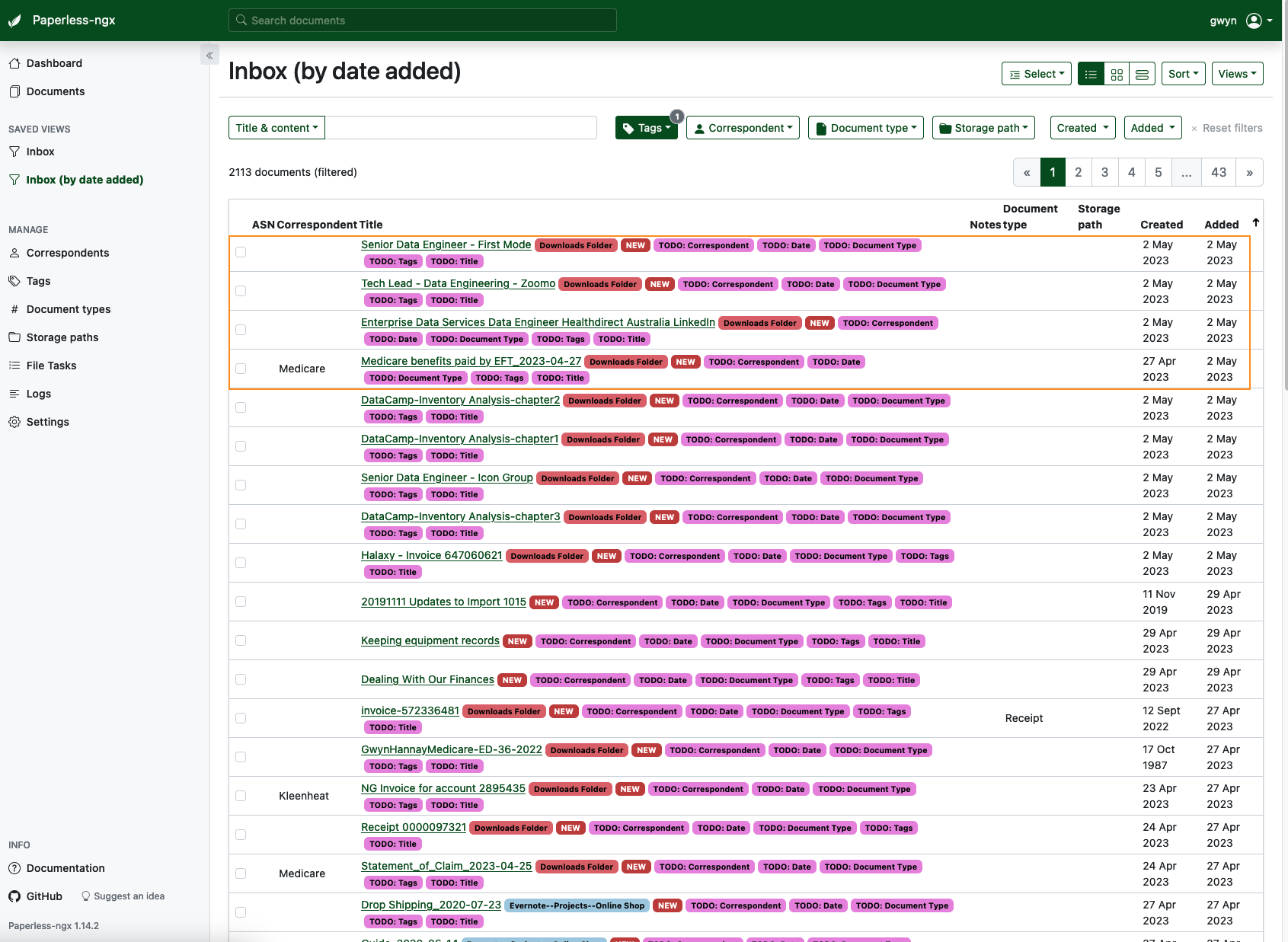 Updated: Stale PostgreSQL connections · paperless-ngx paperless-ngx · Discussion #2762 · GitHub
