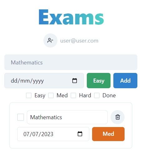 Github Piolipski Examlist