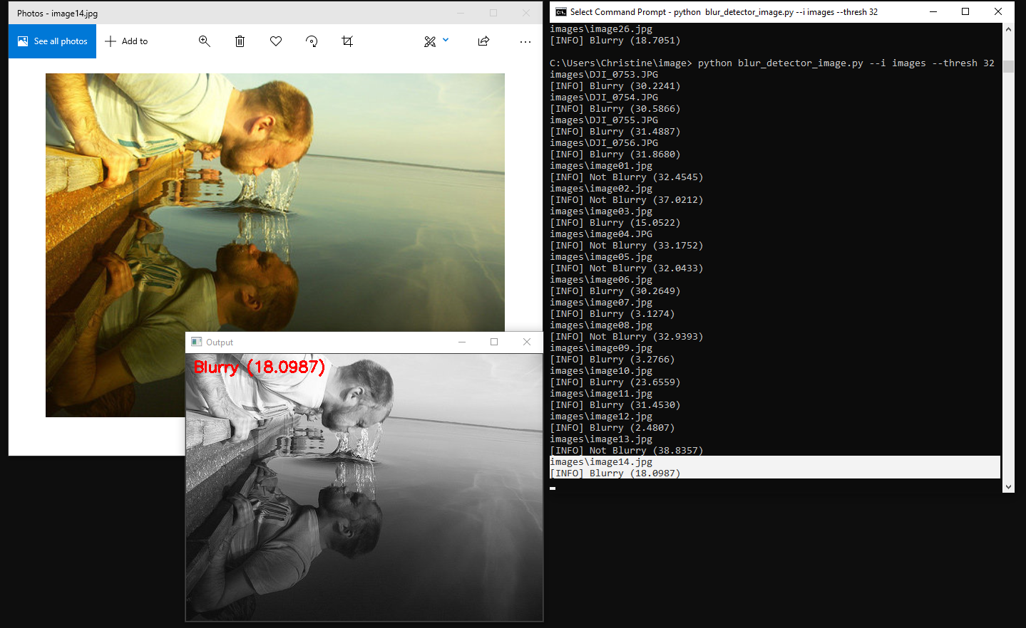 GitHub - christine-peng/Fast-Fourier-Transform-for-Blur-Detection-: This blur detection python ...