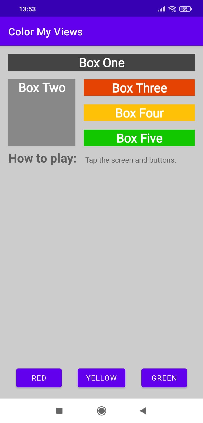 GitHub - daianefsilveira/color-my-views: Color My Views app consists of ...