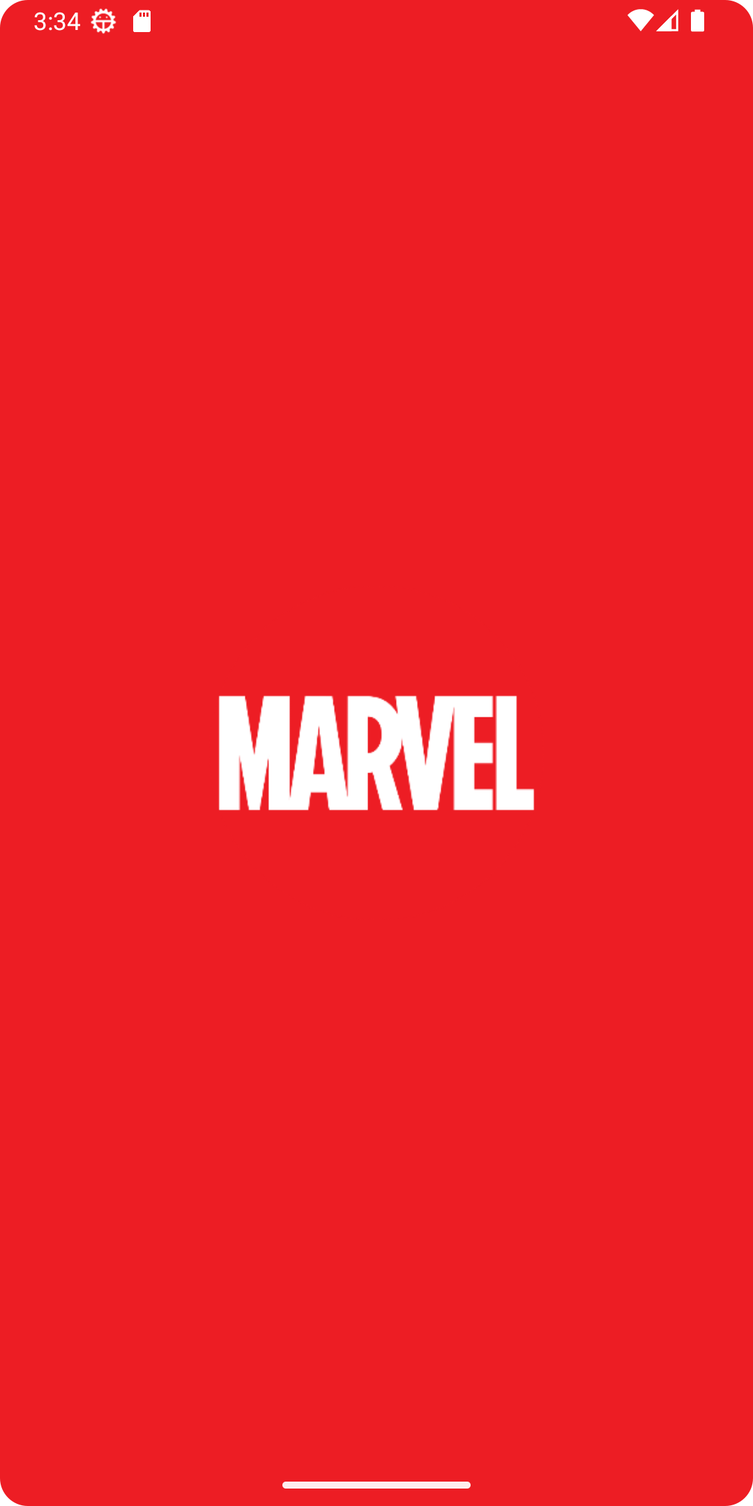 GitHub - daianefsilveira/marvel: Android sample app using the Marvel API to show a list of ...